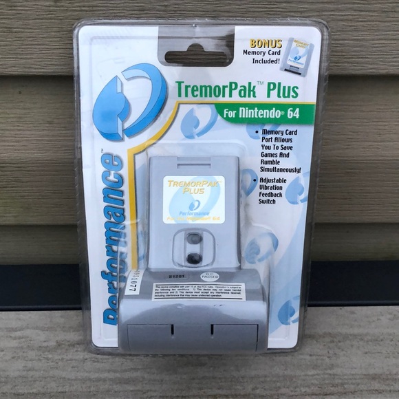 Performance | Video Games & Consoles | Tremorpak Plus For N64 With ...